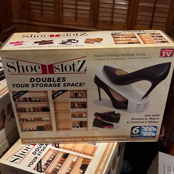 Storage & Organization | Shoe Slotz Spacesaving Shoe Organizer | Poshmark